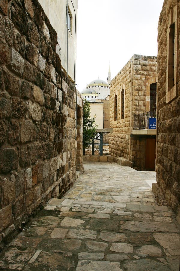 Stone Valley in Jordan stock image. Image of hill, city - 26616661