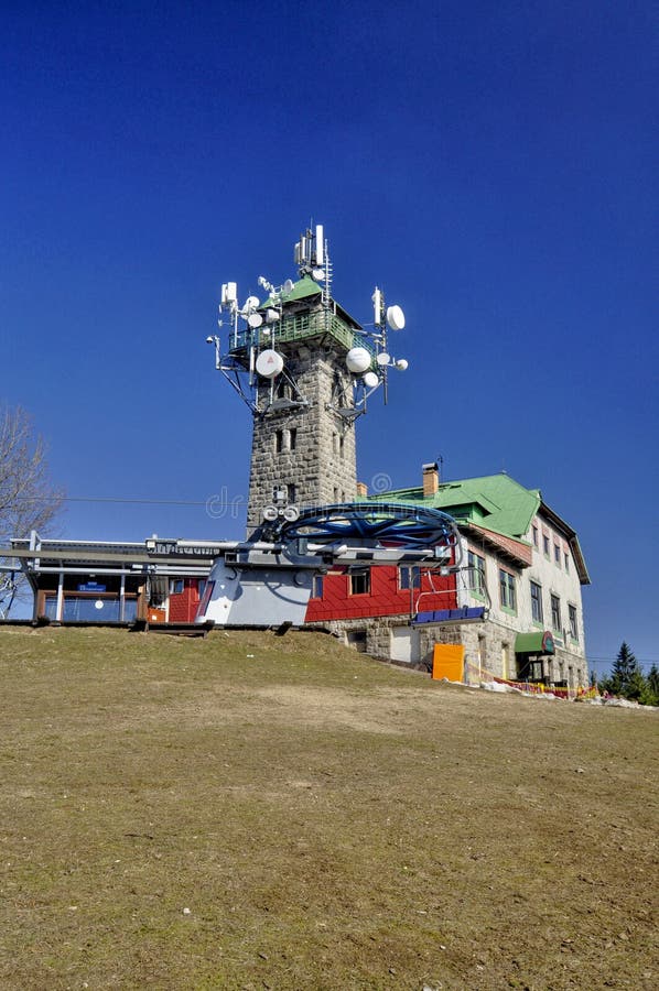 View at the Tower from 12.century at Old Place in Bergamo Alta ,Italy ...