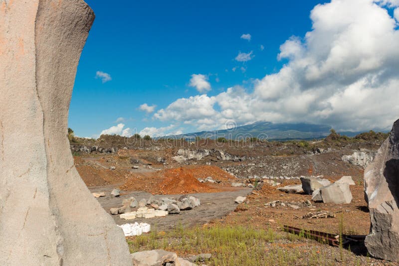 Stone volcanic stock photo. Image of volcanic, coast - 61950582