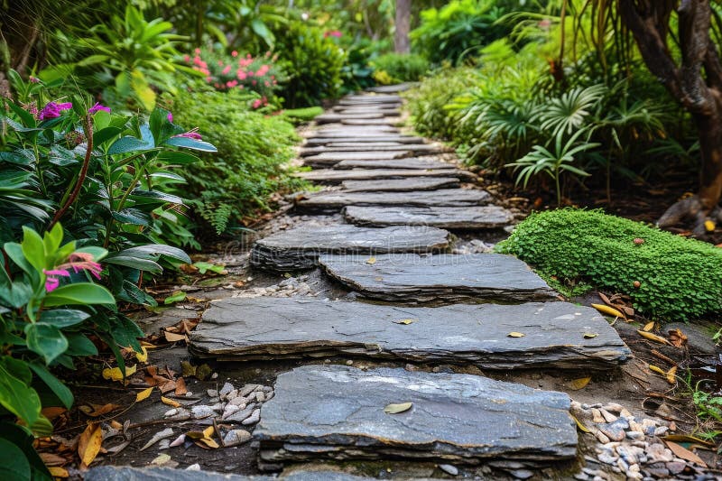 Rock Walk Path Stock Illustrations – 1,611 Rock Walk Path Stock ...