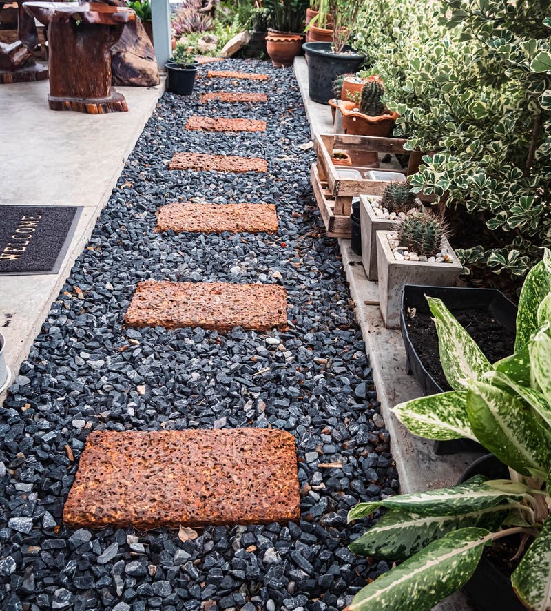 139 Laterite Stone Walkway Garden Stock Photos - Free & Royalty-Free ...