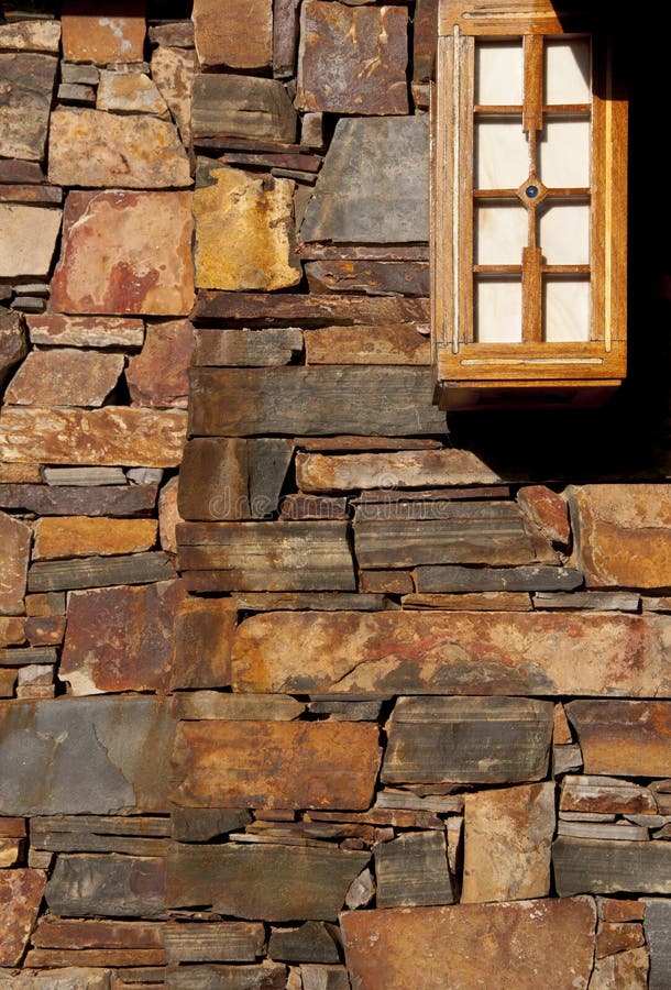 Stone Wall stock image. Image of details, stone, rust - 17034093