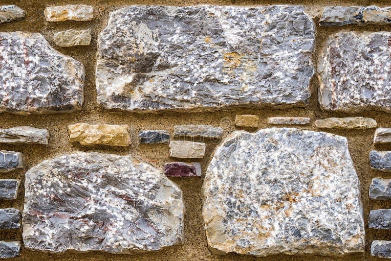Natural Stone Wall Background, Stone Wall Tiles Design. Stock Image ...