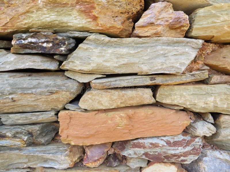 Stone Wall stock image. Image of ironstone, limestone - 38216313