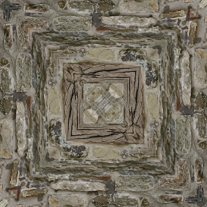 Stone Wall Abstract Creative Background Digital Art Stock Photo - Image ...