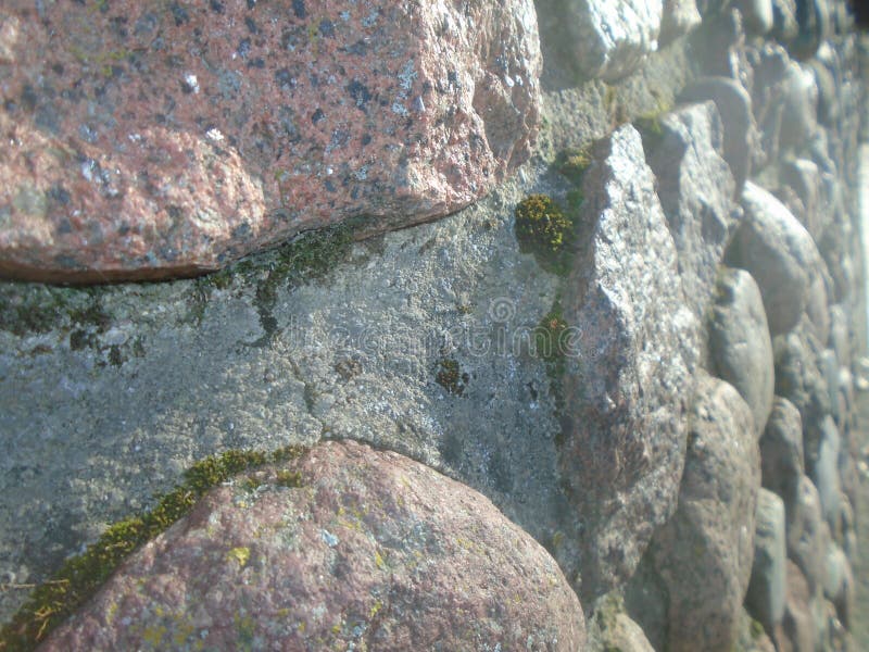 Stone wall stock image. Image of nature, ancient, bedrock - 296031123