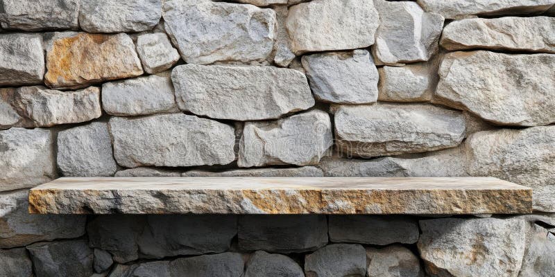 Stone Wall Background for Product Display and Rustic Presentation Theme ...