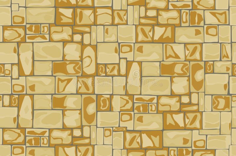 Stone Wall Background Seamless Stock Vector - Illustration of ancient ...