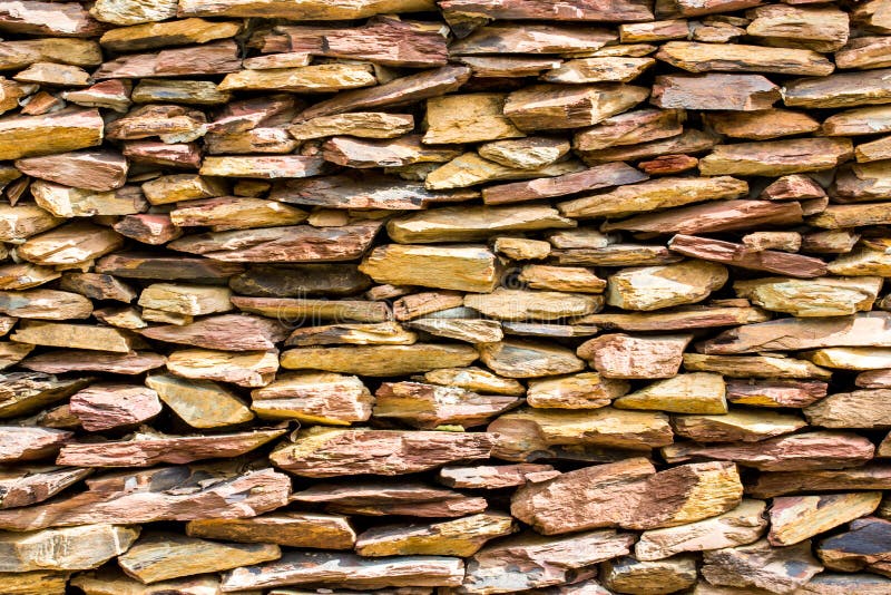 Stone Wall for Background,Slab Stone Wall Texture Stock Photo - Image ...