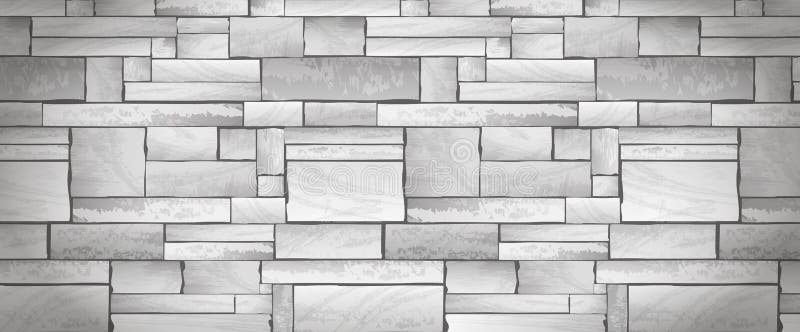 Stone wall banner stock vector. Illustration of banner - 77746106