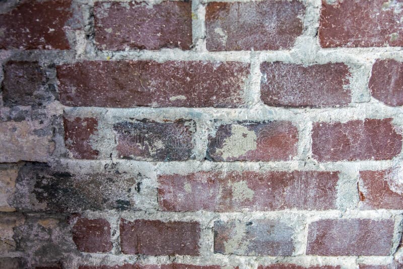 Stone Wall with Brown Old Bricks of the Acient Castle Stock Photo ...