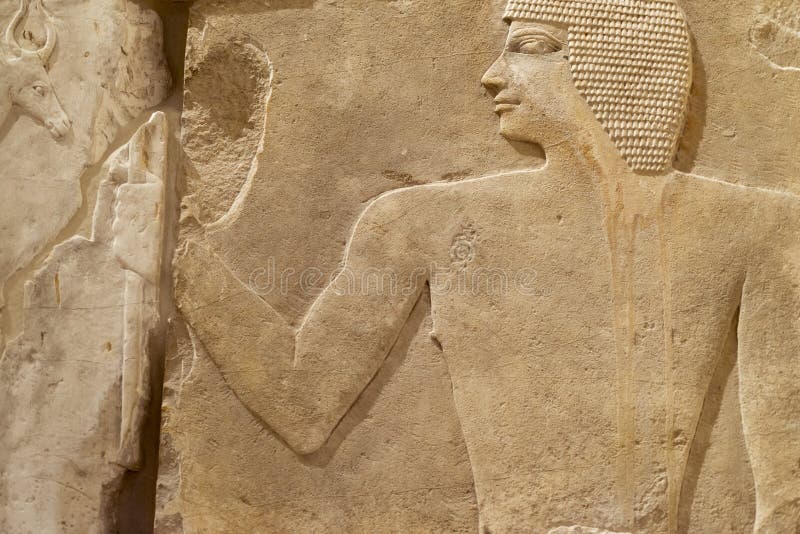 Ancient Egypt relief 4 stock photo. Image of portrait - 112044488