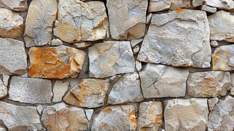 Stone Wall with Central Fire Hydrant Close-up Stock Image - Image of ...