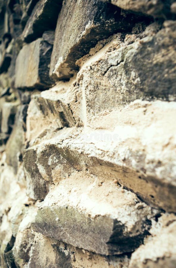 Stone Wall in closeup stock photo. Image of textured - 53478380