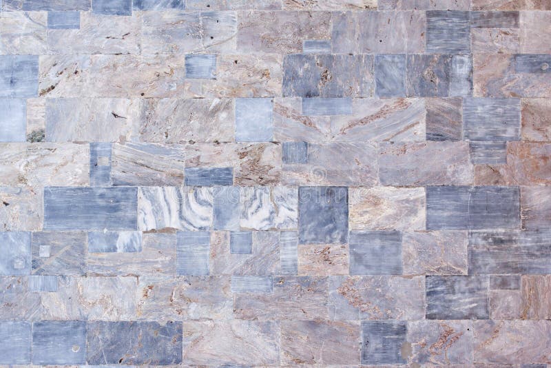 Stone Wall Consisting of Different Stones with Different Pattern Stock ...