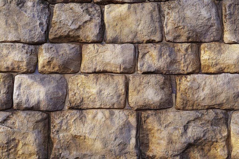 Stone Wall Creates a Rustic Background with Texture and Masonry ...