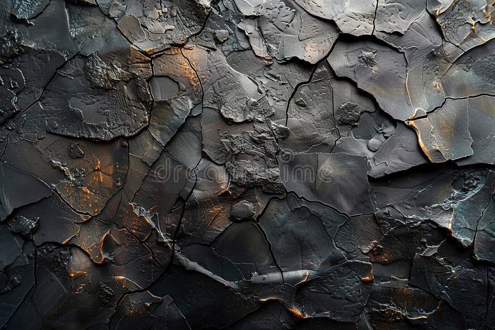 Stone Wall Dark Acrylic Texture Background with Generative AI Stock ...