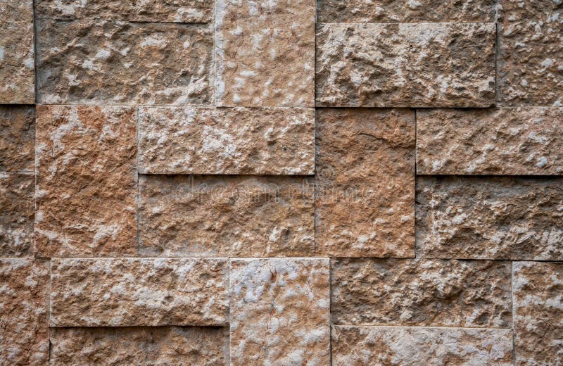 Stone wall detail stock photo. Image of rough, reddish - 375192886