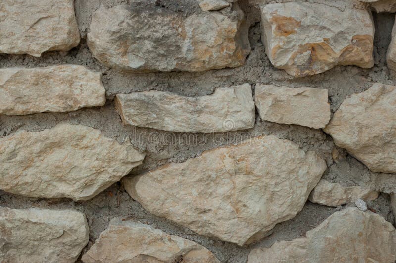Stone wall, detailed view. stock photo. Image of rock - 123711448