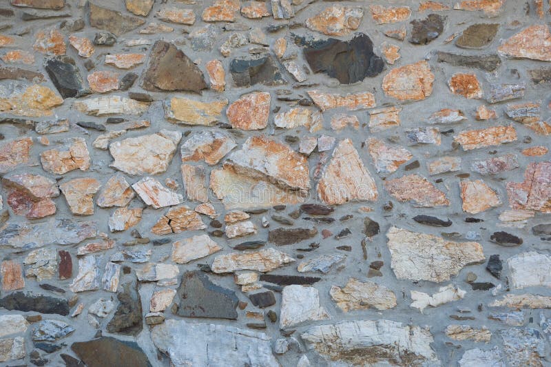 Stone wall, detailed view. stock photo. Image of backdrop - 233499970