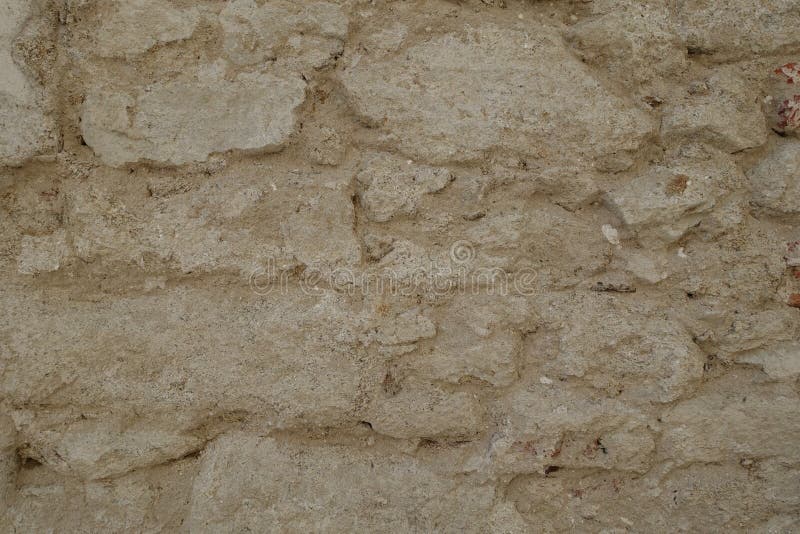 Stone Wall Different Types and Sizes of Stones Background Stock Image ...