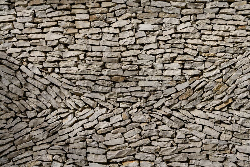 Stone Wall Dry Masonry Texture Stock Image - Image of grunge, ancient ...