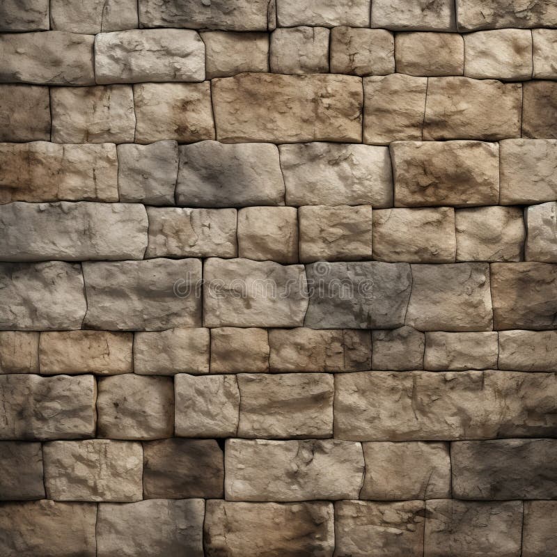 Medieval Stacked Stone Texture: Seamless, Detailed, Ultra Realistic ...