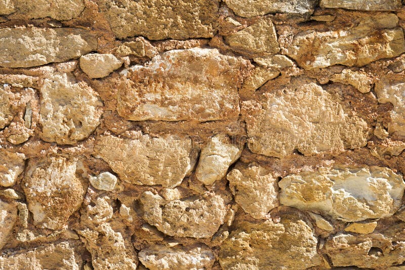 The Texture of the Stone Fence. Stock Image - Image of design, home ...
