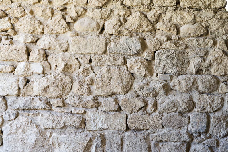 The Texture of the Stone Fence. Stock Photo - Image of concrete ...