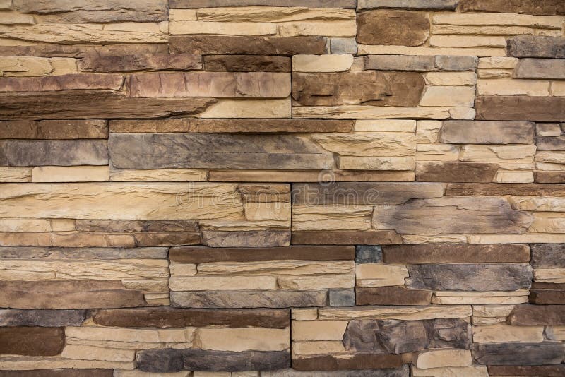 Stone Wall, Flat Stacked Background and Texture Stock Image - Image of ...