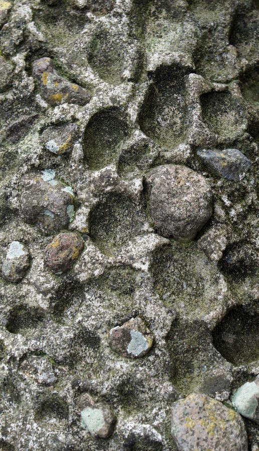 Stone Wall Lose Stones Texture Background Stock Photo - Image of ...