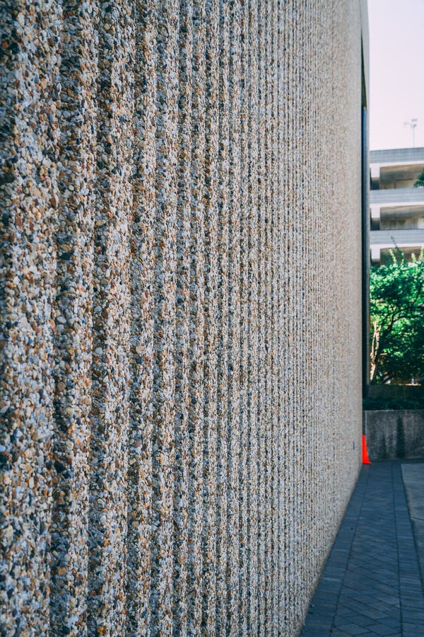 Stone Wall Made of Fine Pebbles Stock Photo - Image of decorative ...