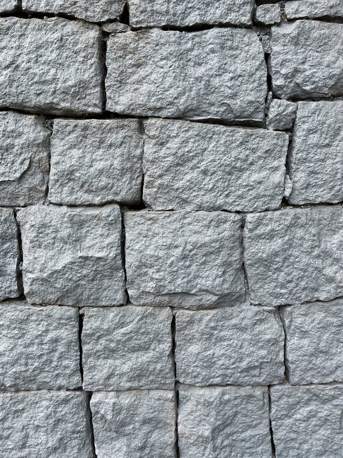 Stone Wall Made of Grey Stones Stock Photo - Image of stones, surface ...