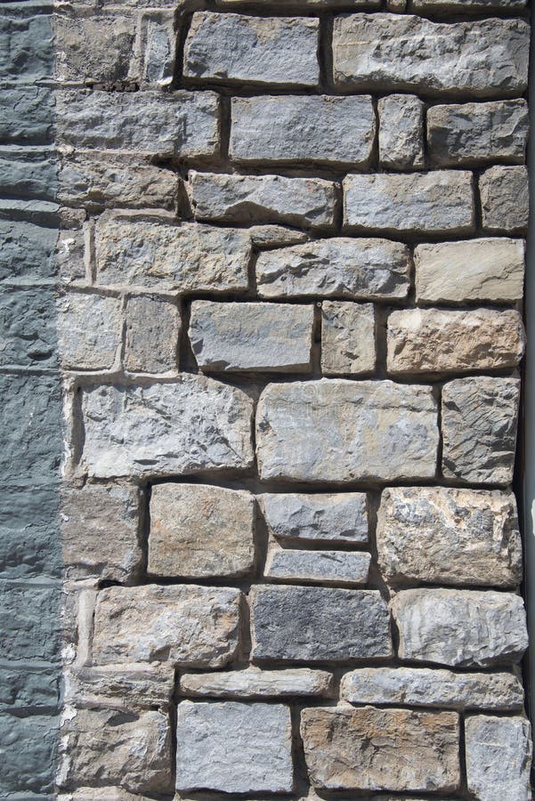 Stone wall stock photo. Image of bricks, grouting, partial - 92369414
