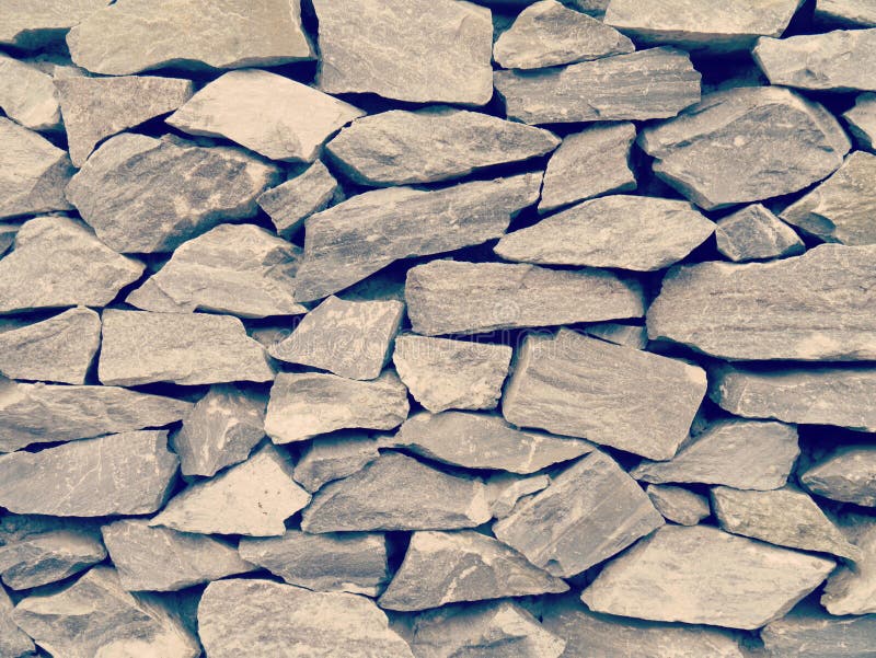Stone Wall Old Retro Vintage Stock Image - Image of architecture ...