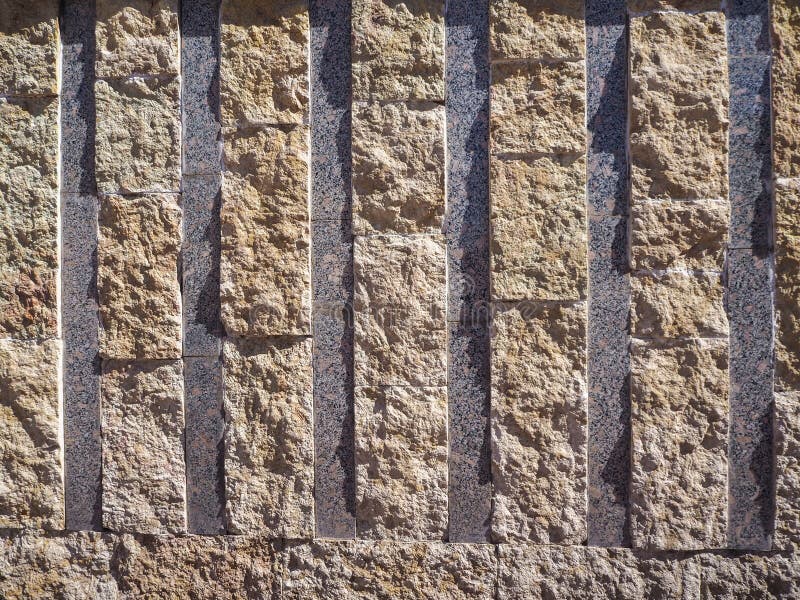 Stone Wall with Parallel Pattern Abstract Background Texture Stock ...