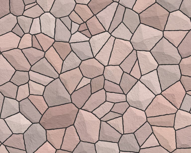 Stone Wall Pattern Pale Red Stock Image - Image of kitchen, colour: 3306023