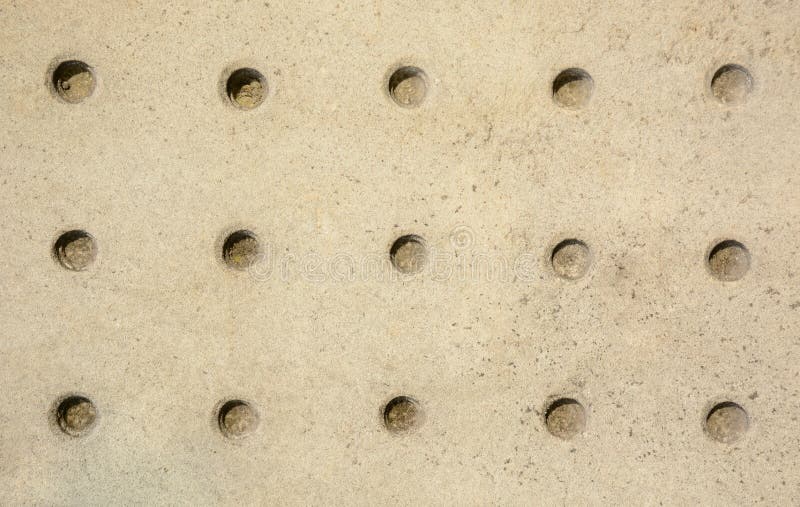 Stone Wall Patterned with Round Holes Texture Background Stock Photo ...