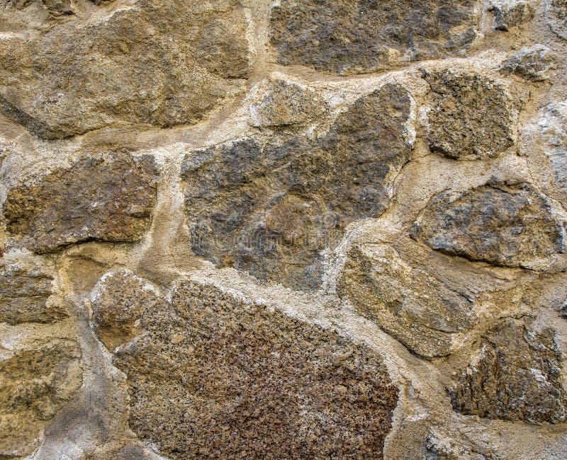 Stone Wall Rustic Texture Big Seamless Background Stock Image - Image ...