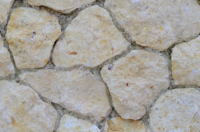 Large Rough Natural Stone Wall Seamless Texture for Design Background ...