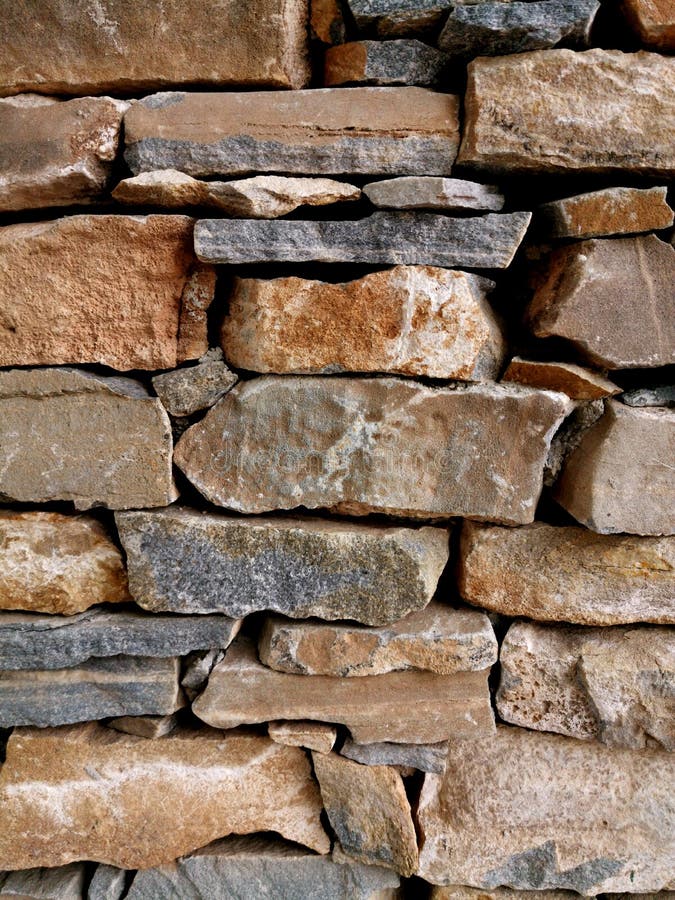 Stone Wall in the Side West Stock Photo - Image of stone, indoor: 145434194