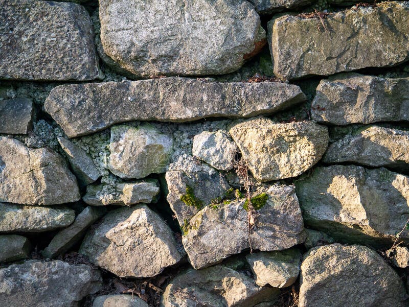 Stone Wall Surface. Abstract Texture Stock Image - Image of rock, grey ...