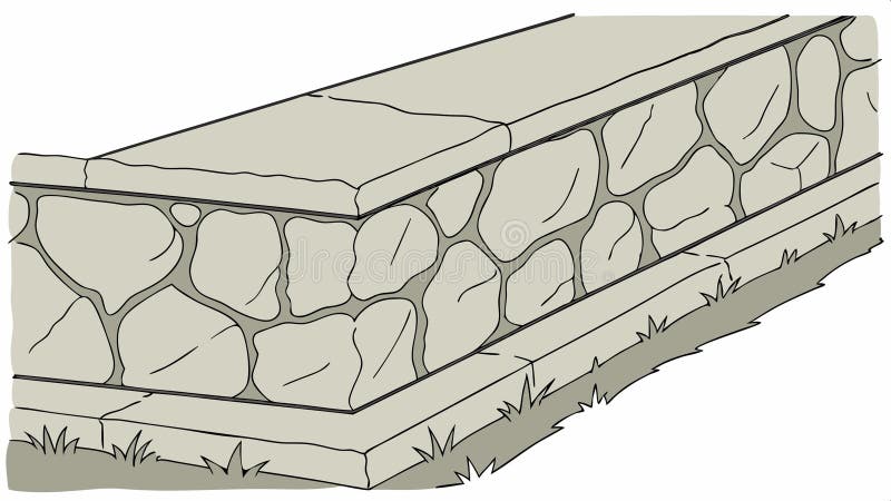 Stone Wall Texture: Architecture, Structure, Building Material Vector ...