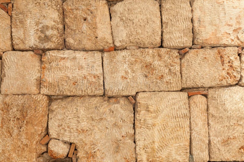 Stone Wall Texture Background - Grey Stone Siding with Different Sized ...