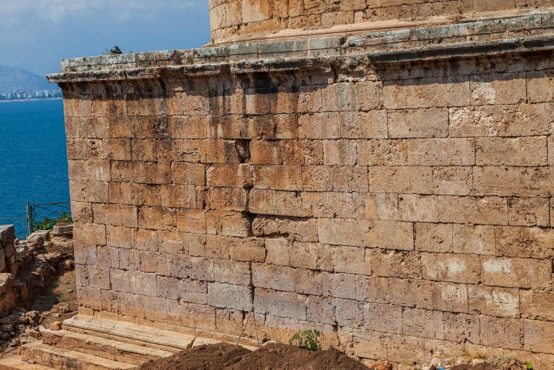 Stone Wall Texture Background - Grey Stone Siding with Different Sized ...