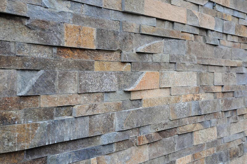 Stone Wall Texture Background Natural Color. Stock Photo - Image of ...