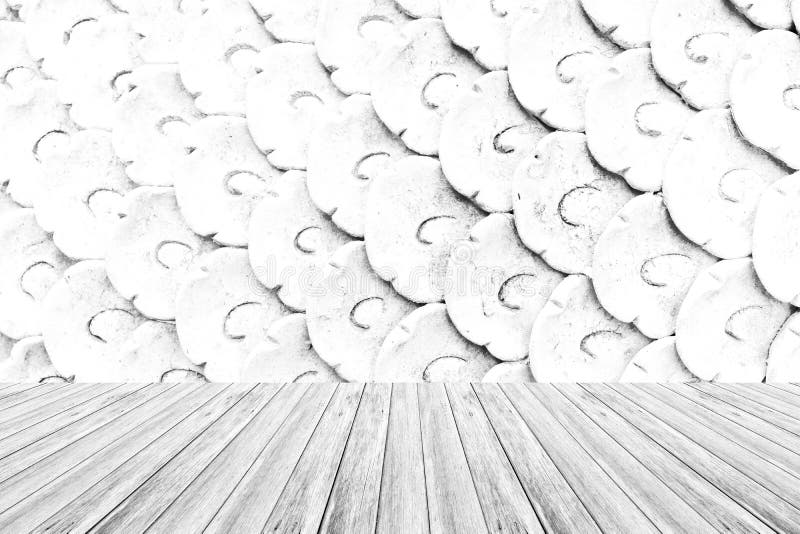 Stone Wall Texture , Process in White Color with Wood Terrace Stock ...