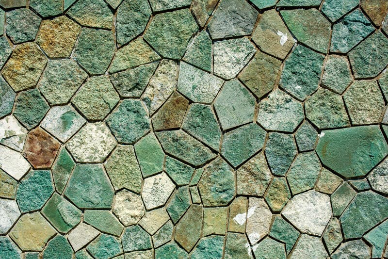 Stone Wall Texture in Cold Colors Stock Image - Image of textured ...