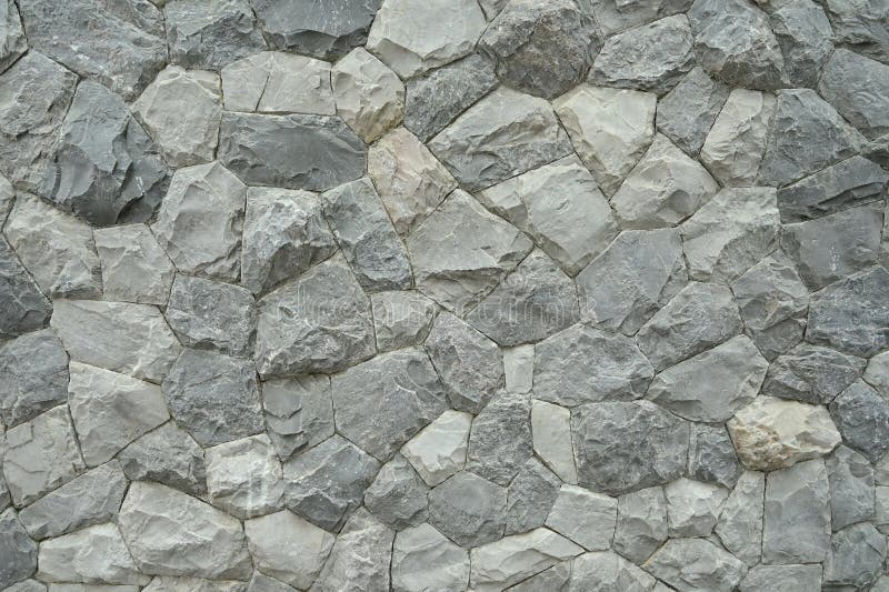 Close Up Grey Stone Wall Texture for Exterior Design Construction Stock ...
