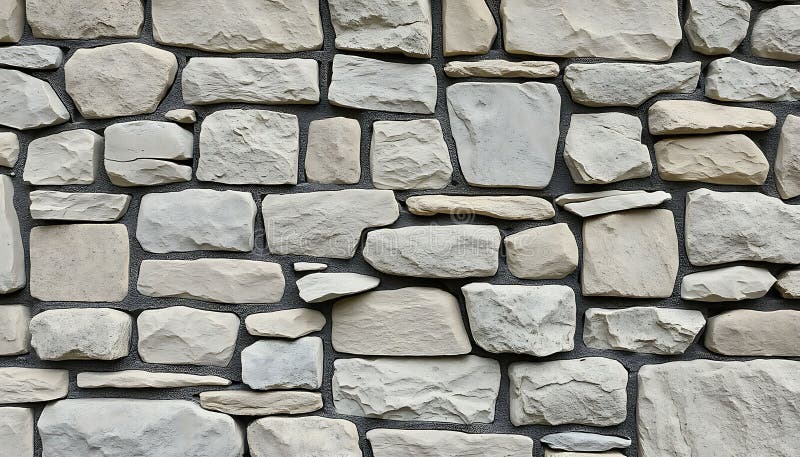 Stone Wall Texture Gray, Rustic Building Material, Rough, Stock Photo ...